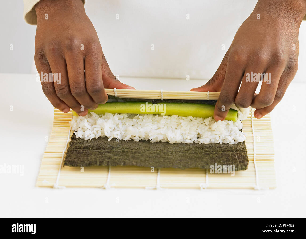 Steamed rice sheet hi-res stock photography and images - Alamy