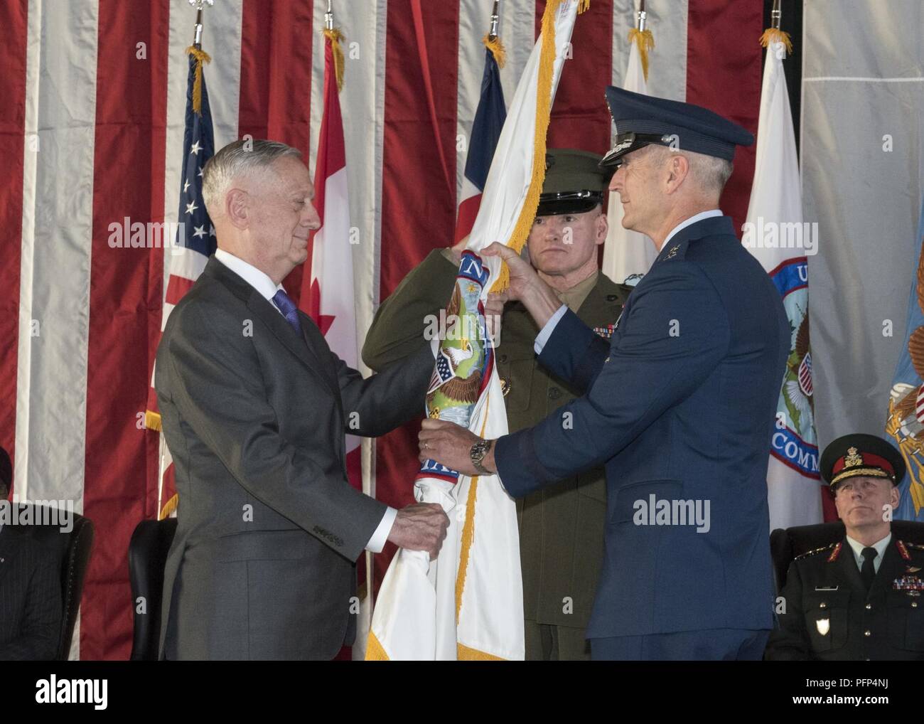 U.S. Air Force Gen. Terrence J. O’Shaughnessy receives the U.S ...