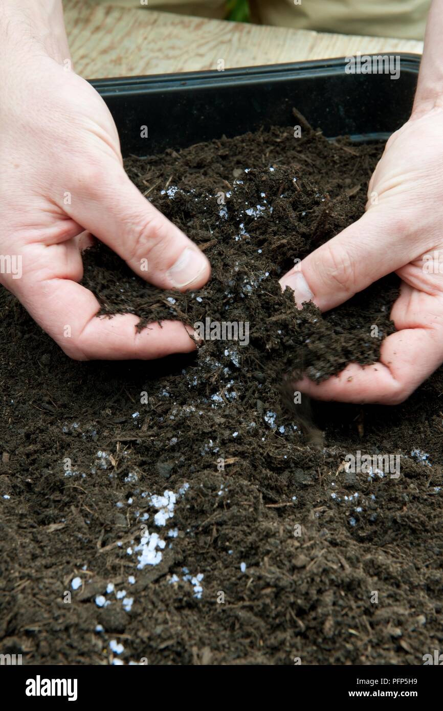 Mixing compost and soil hi-res stock photography and images - Alamy