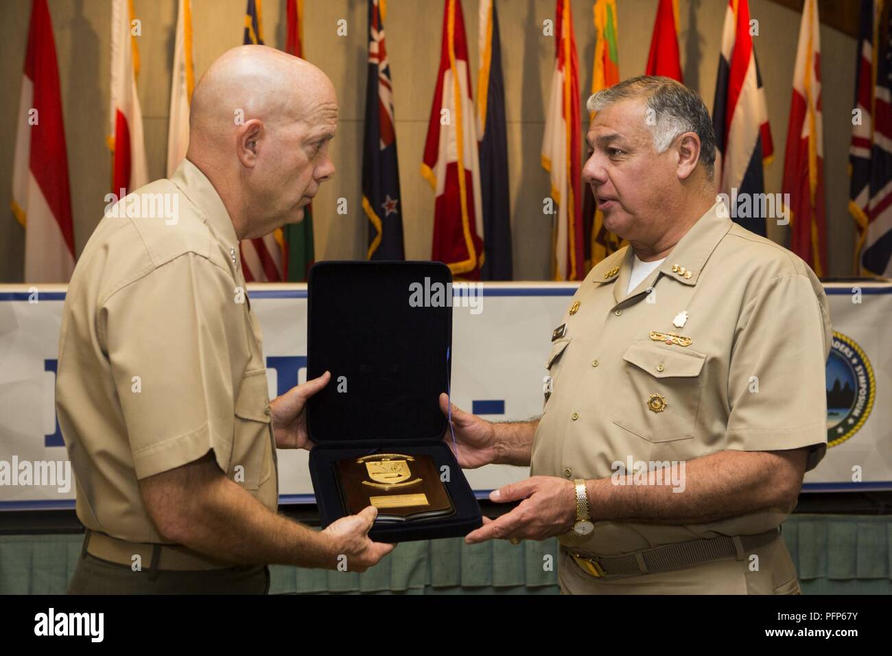 U.S. Marine Lt. Gen. David H. Berger, commander, U.S. Marine Corps ...