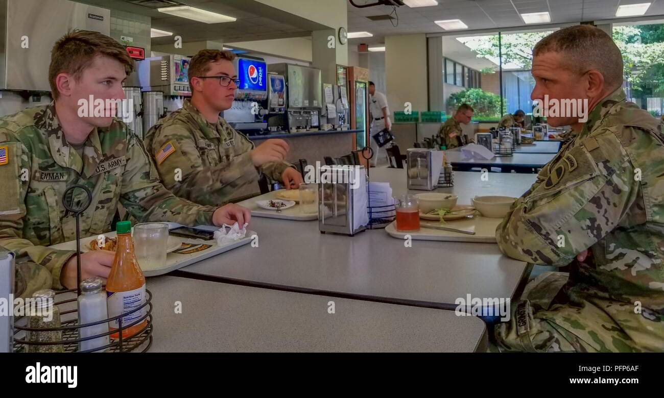 U.S. Army Forces Command’s Command Sgt. Maj. Michael A. Grinston speaks ...