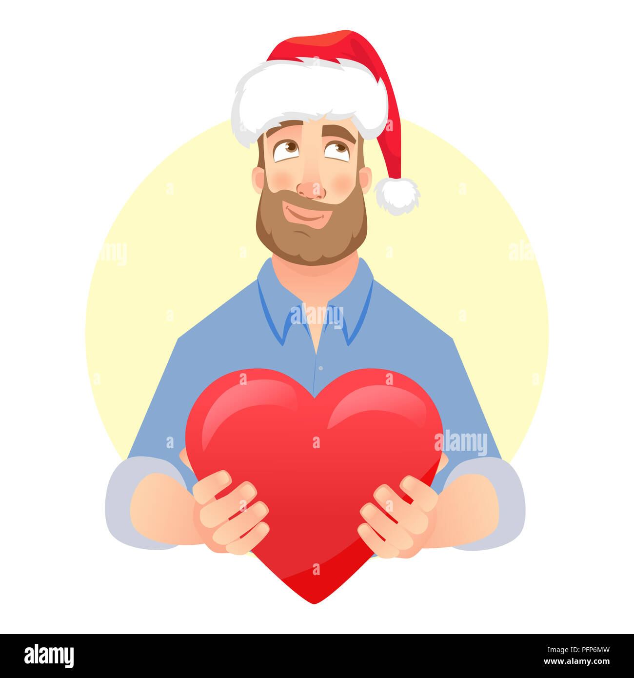 Man in hat giving Cut Out Stock Images & Pictures - Alamy