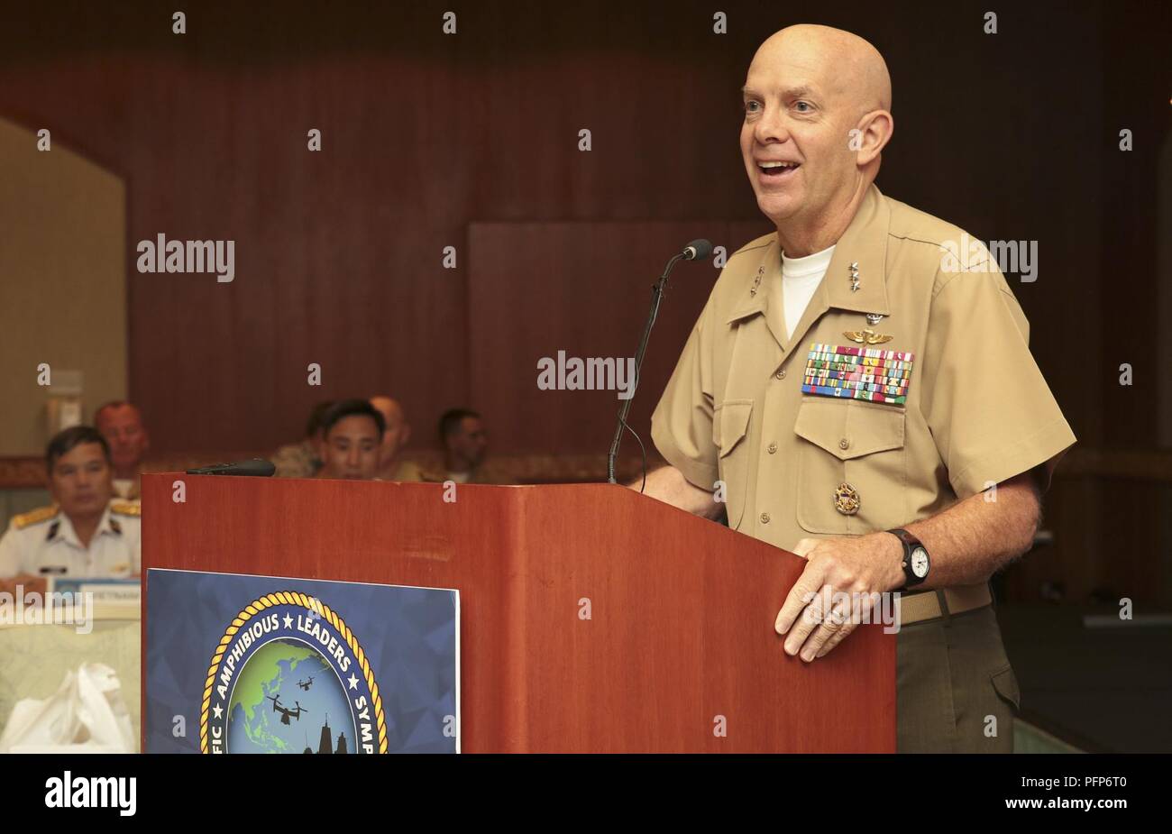 U.S. Marine Corps Lt. Gen. David H. Berger, commander, U.S. Marine ...