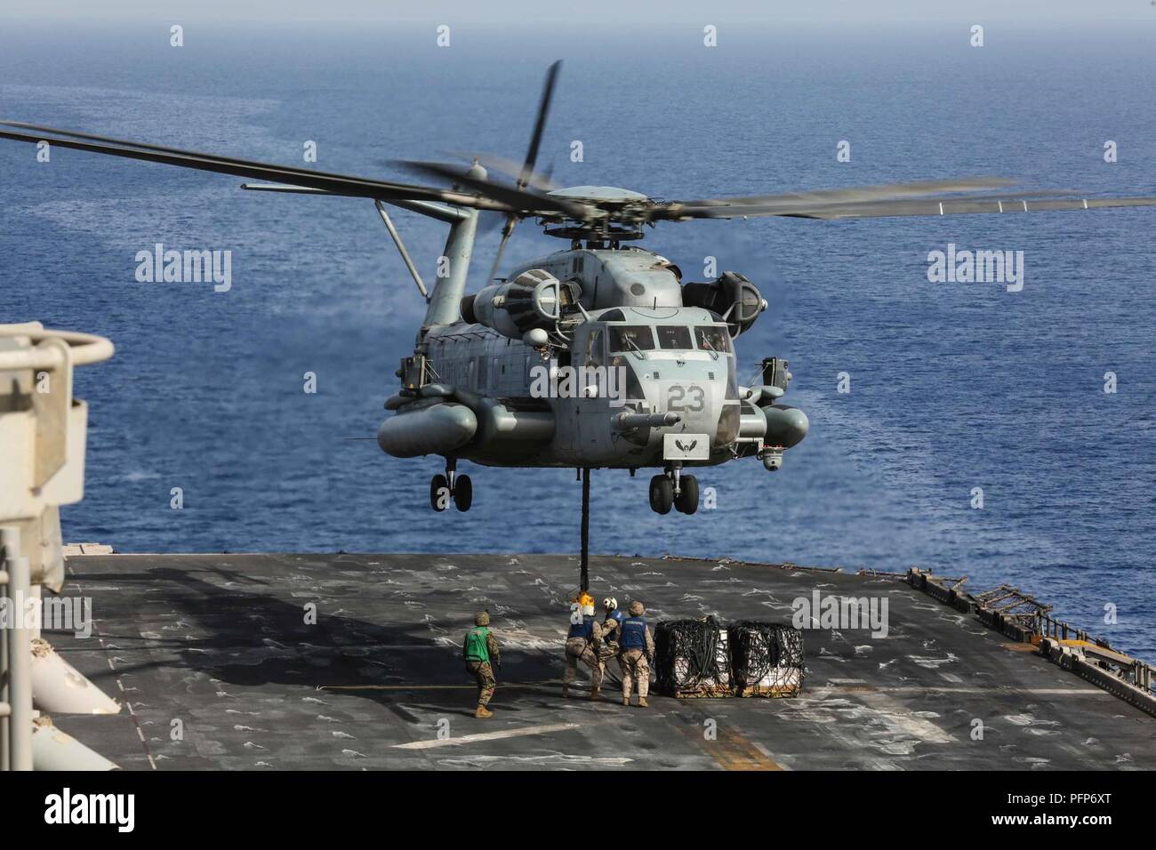 U.S. 5TH FLEET AREA OF OPERATIONS (May 23, 2018) U.S. Marines with the ...