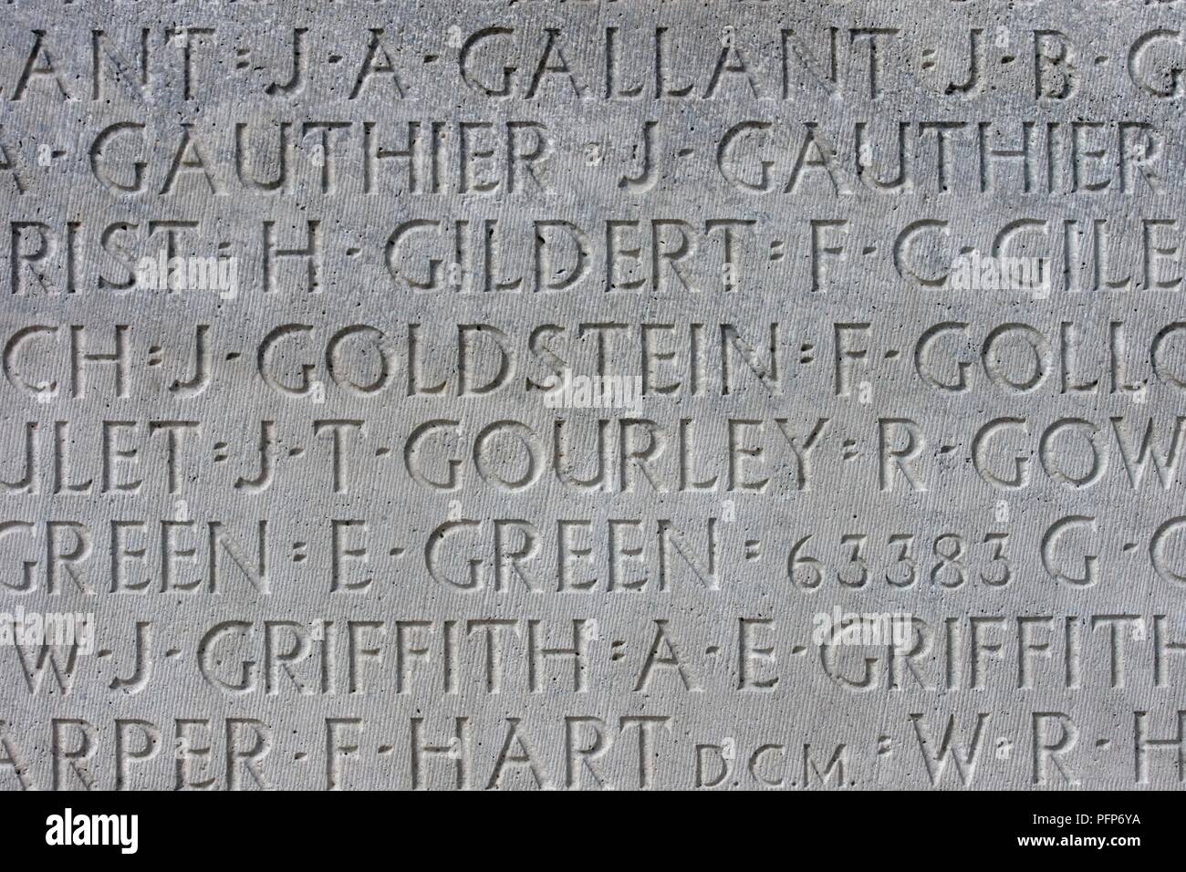 Canadian Soldiers Names