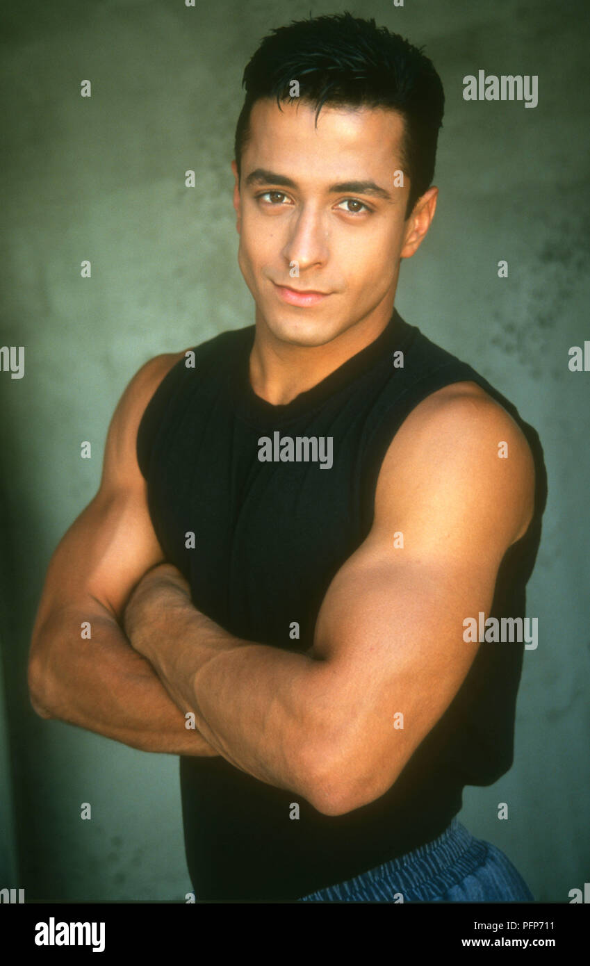 LOS ANGELES, CA - JULY 20: (EXCLUSIVE) Actor/model Kevin Meskin poses ...