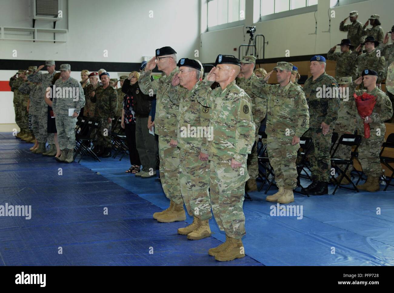 Regional Health Command Europe hosted a change of command ceremony, May ...