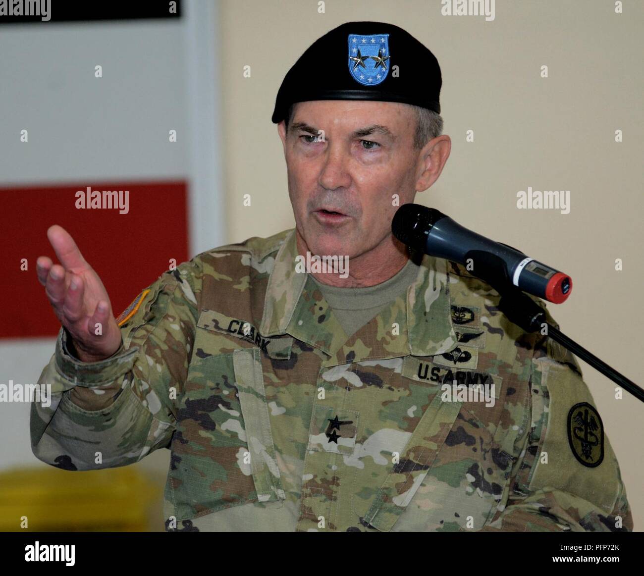 Maj. Gen. Jeffrey Clark, U.S. Army Medical Command Deputy Commanding ...