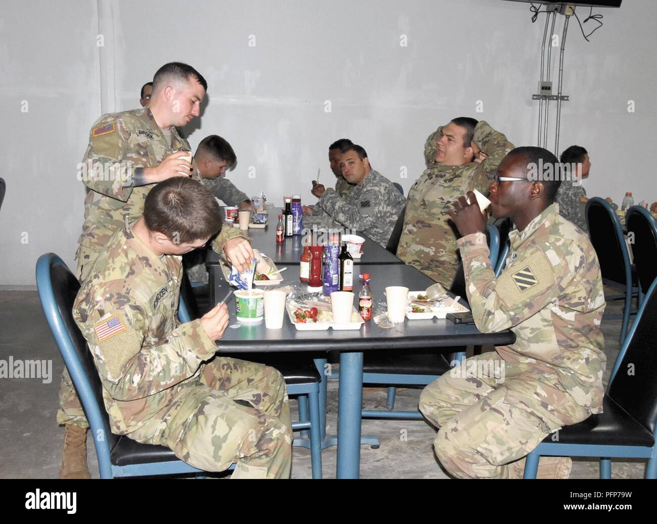 Soldiers with the Georgia Army National Guard’s 48th Infantry Brigade ...