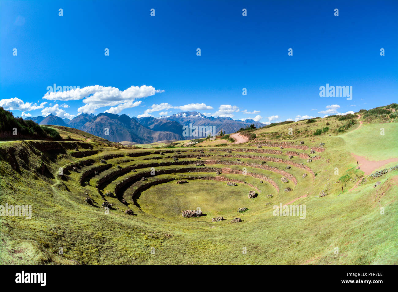 Moray, Sacred Valley, Peru Stock Photo - Alamy