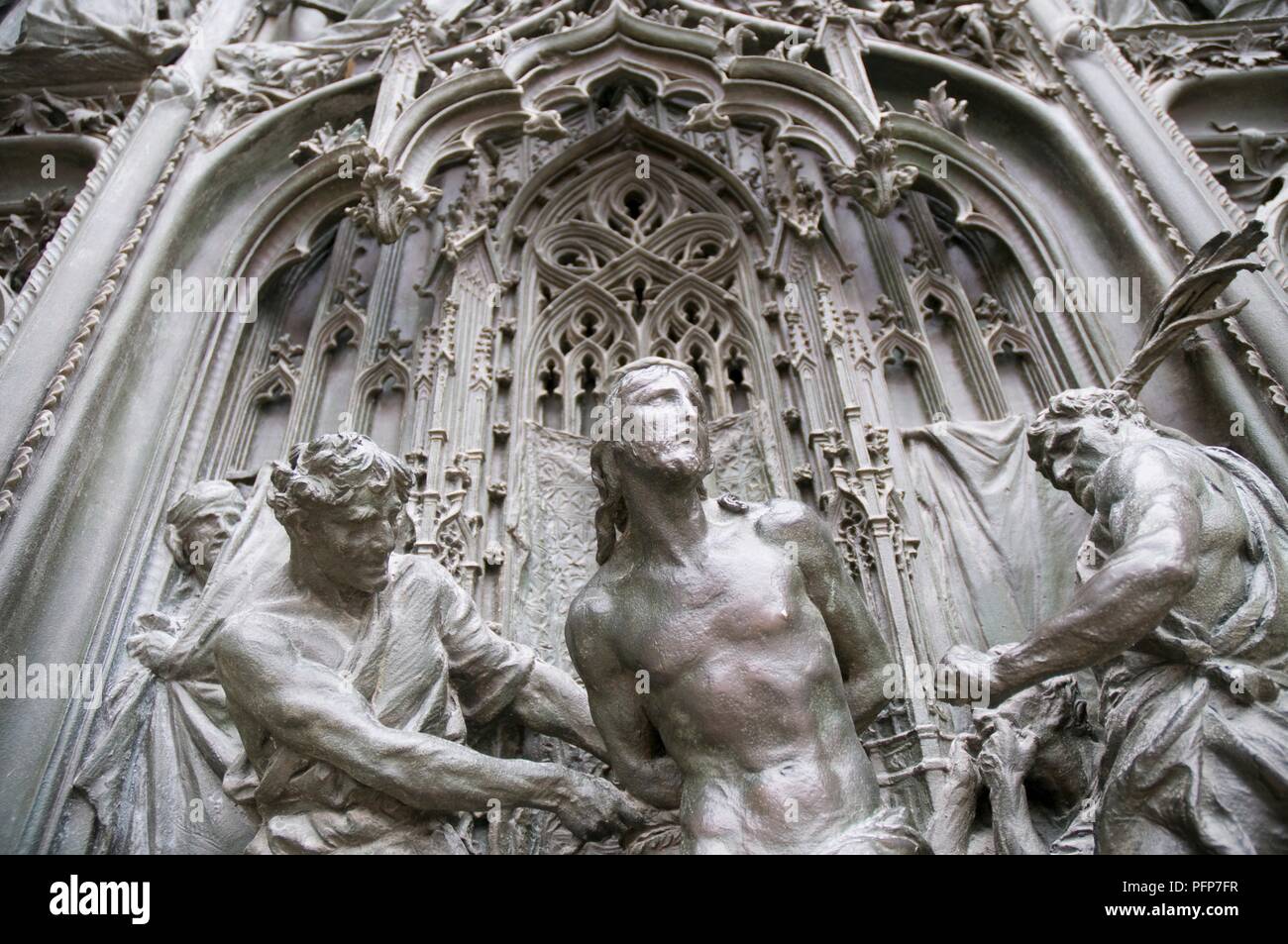Italy, Lombardy region, Milan city, Duomo di Milano (Milan Cathedral ...