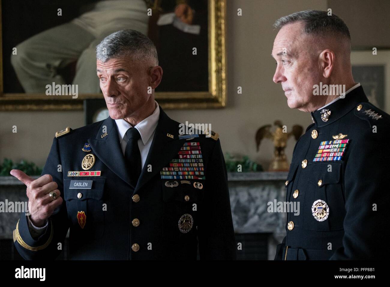 U.S. Marine Corps Gen. Joe Dunford, chairman of the Joint Chiefs of ...