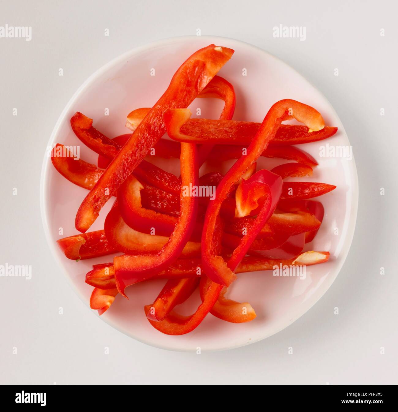 Bell pepper strip hi-res stock photography and images - Alamy