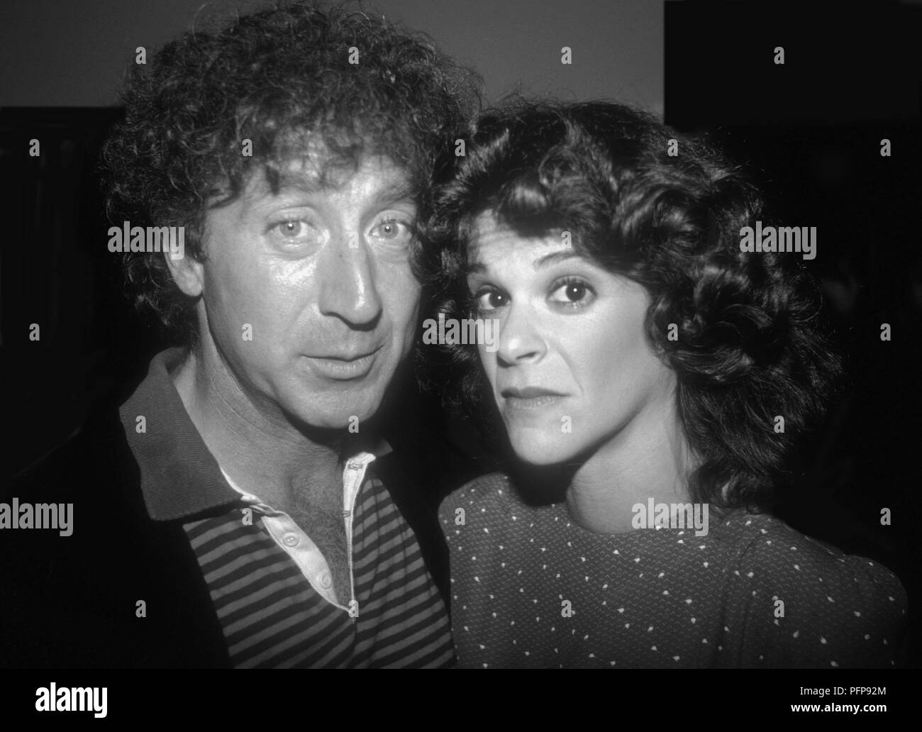 #GeneWilder #GildaRadner 1982 Photo By Adam Scull/PHOTOlink.net Stock ...