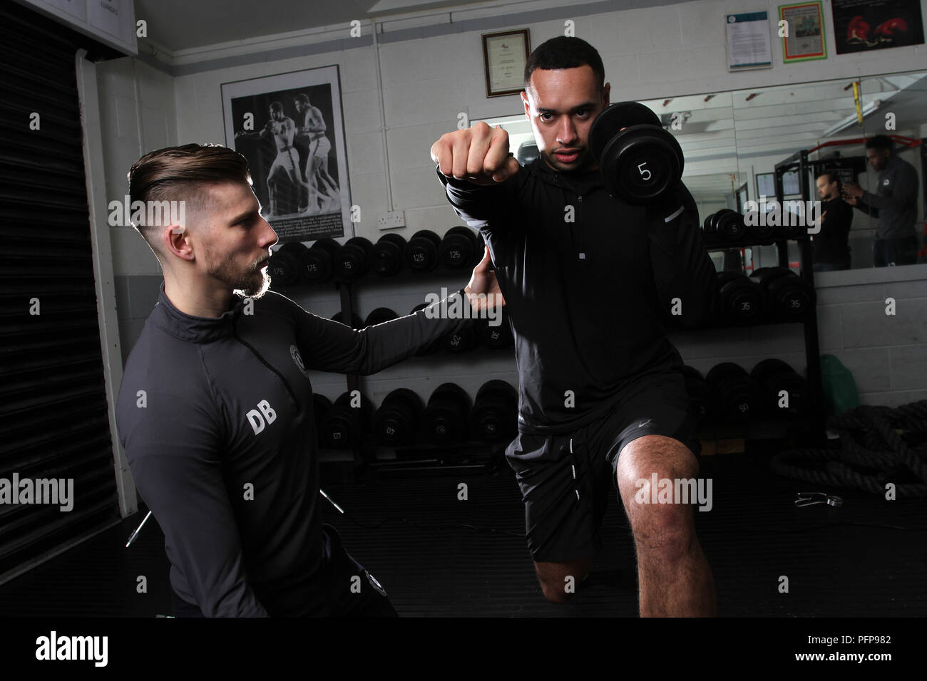 Gym trainer hi-res stock photography and images - Alamy