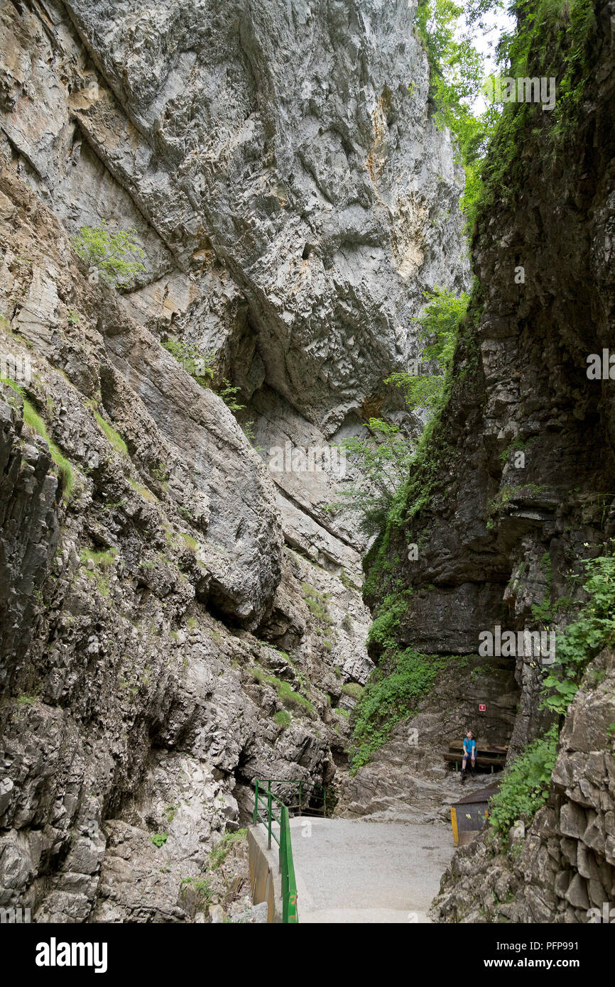 Breitachklamm gorge allgaeu bavaria hi-res stock photography and images ...