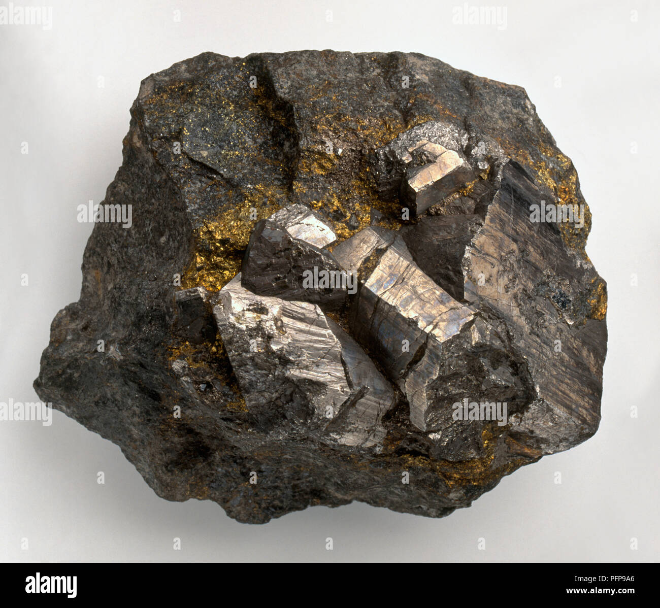 Glaucodot crystals in groundmass, close-up Stock Photo - Alamy