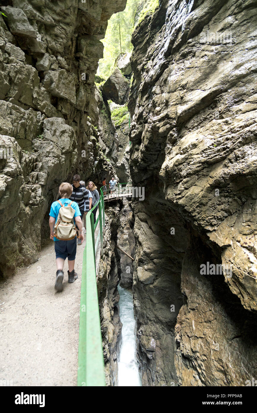 Breitachklamm gorge allgaeu bavaria hi-res stock photography and images ...