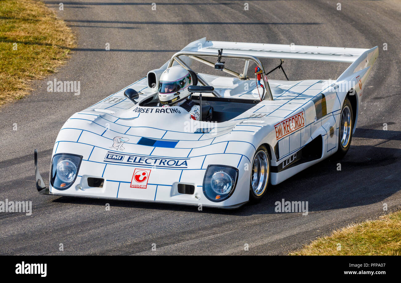 1979 Lola-Cosworth T297 endurance racer, in The Wall livery, driven by ...