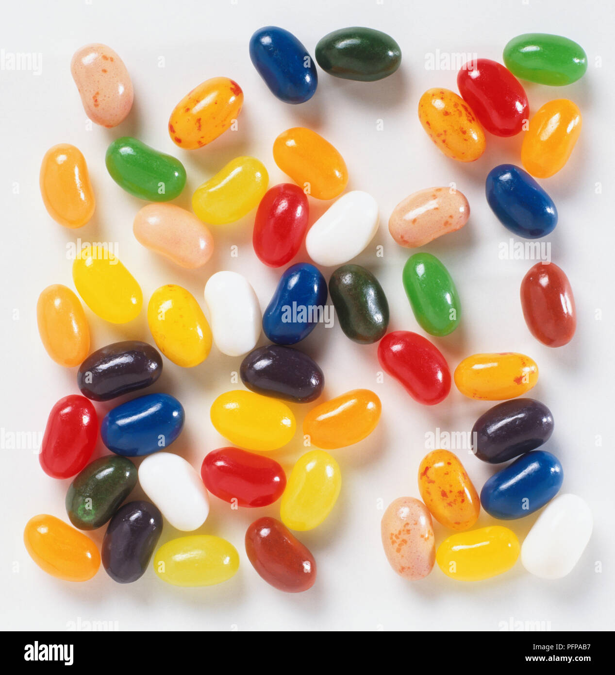 Various coloured jelly beans Stock Photo - Alamy