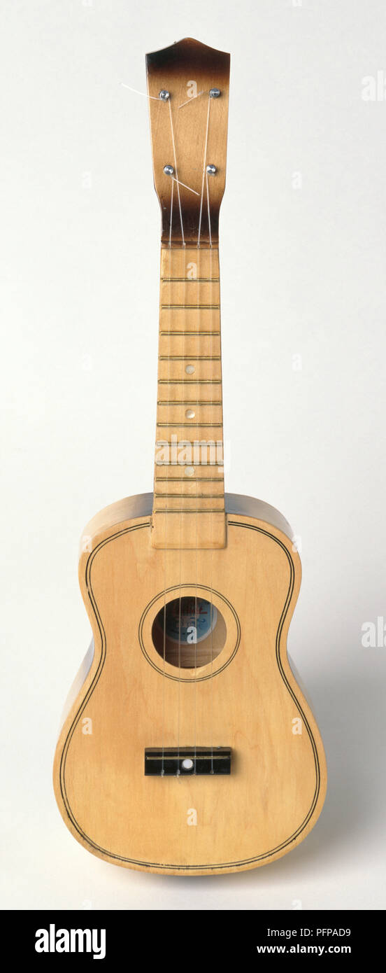 Ukulele, front view Stock Photo - Alamy