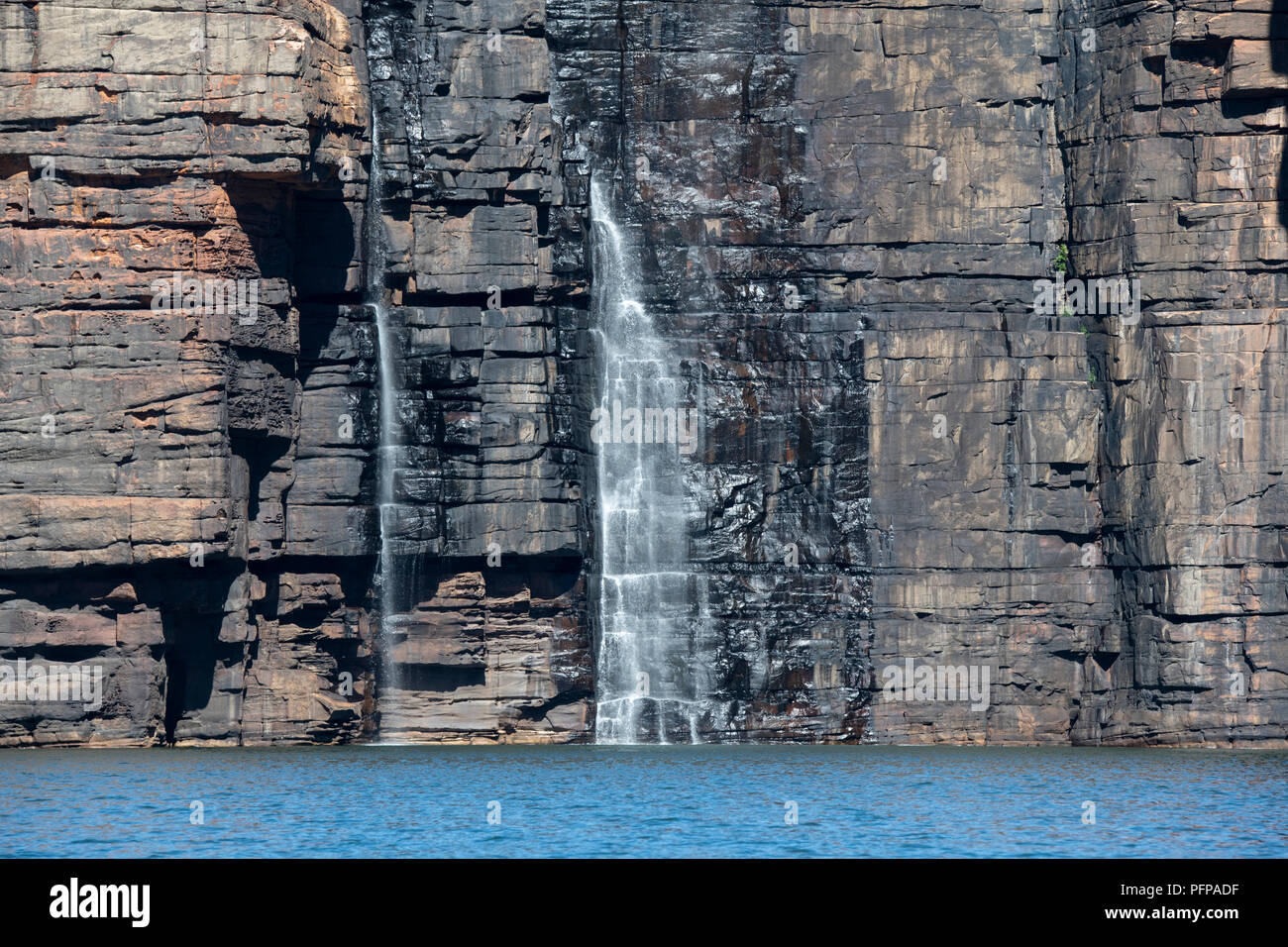 Australia, Western Australia, King George River, King George Falls ...