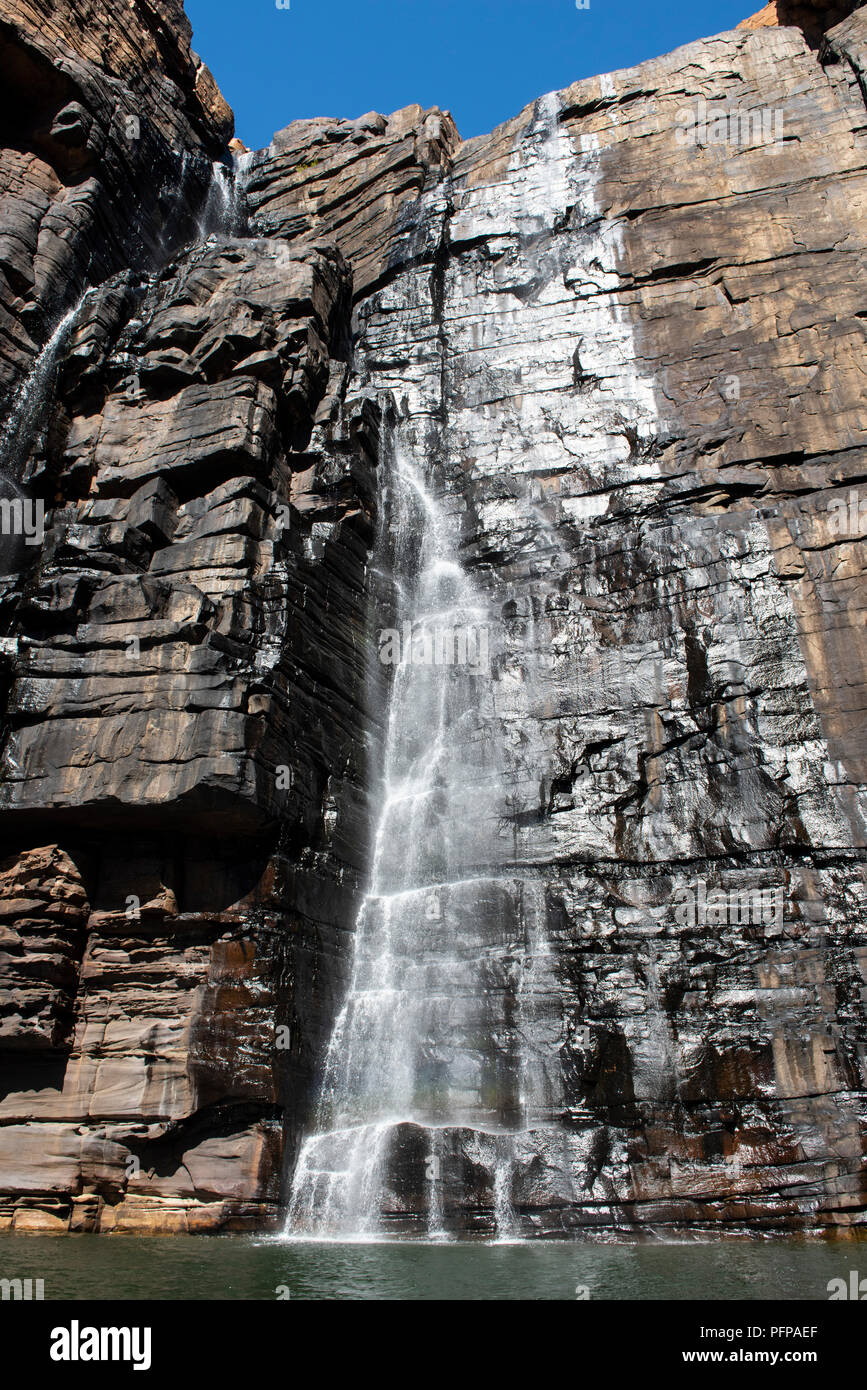 Australia, Western Australia, King George River, King George Falls ...