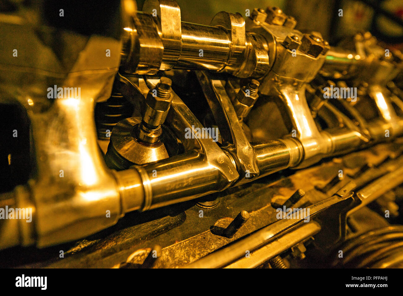 Aircraft Engine closeup Stock Photo - Alamy
