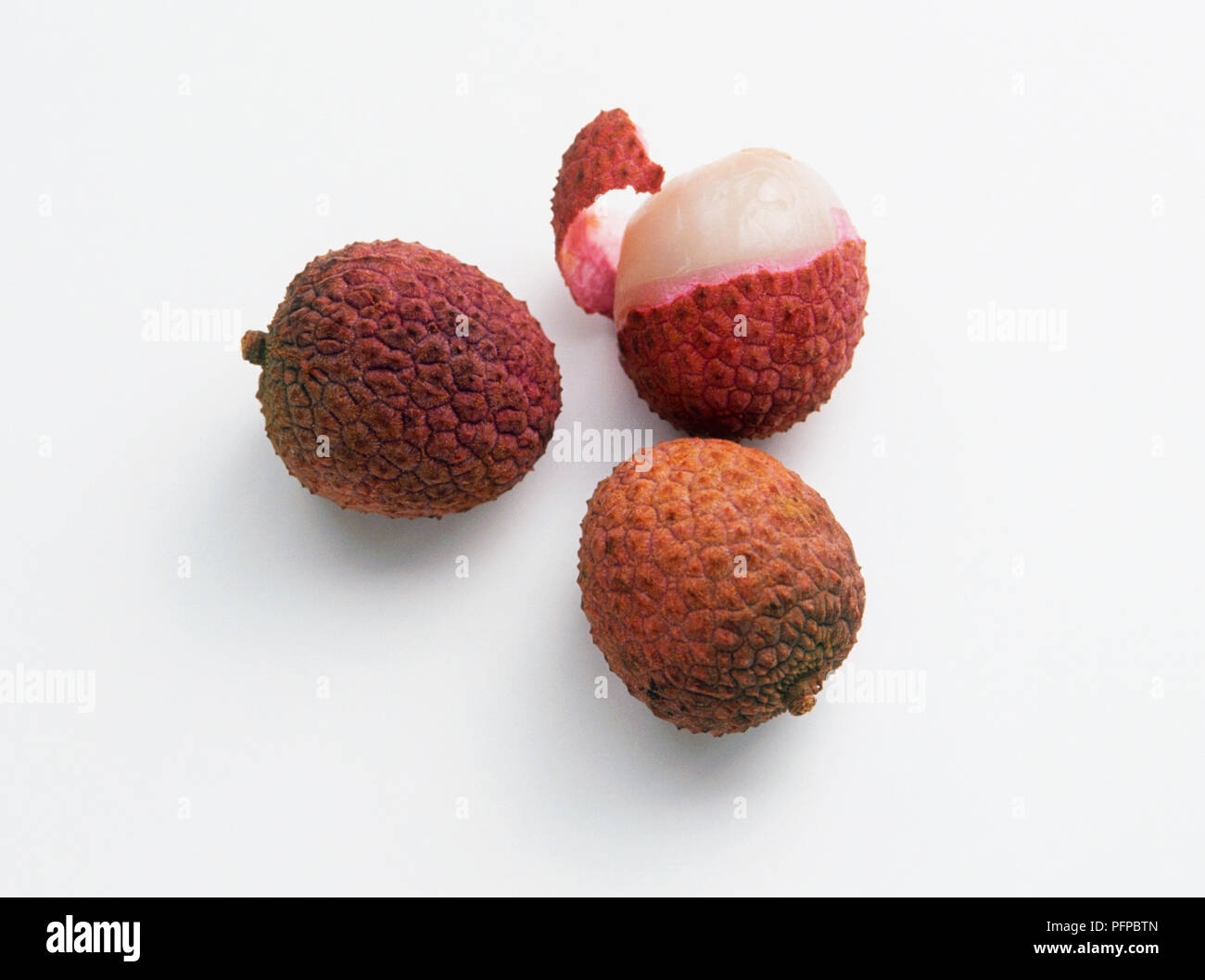 Litchi chinensis (Lychee), Chinese fruit, close-up Stock Photo - Alamy