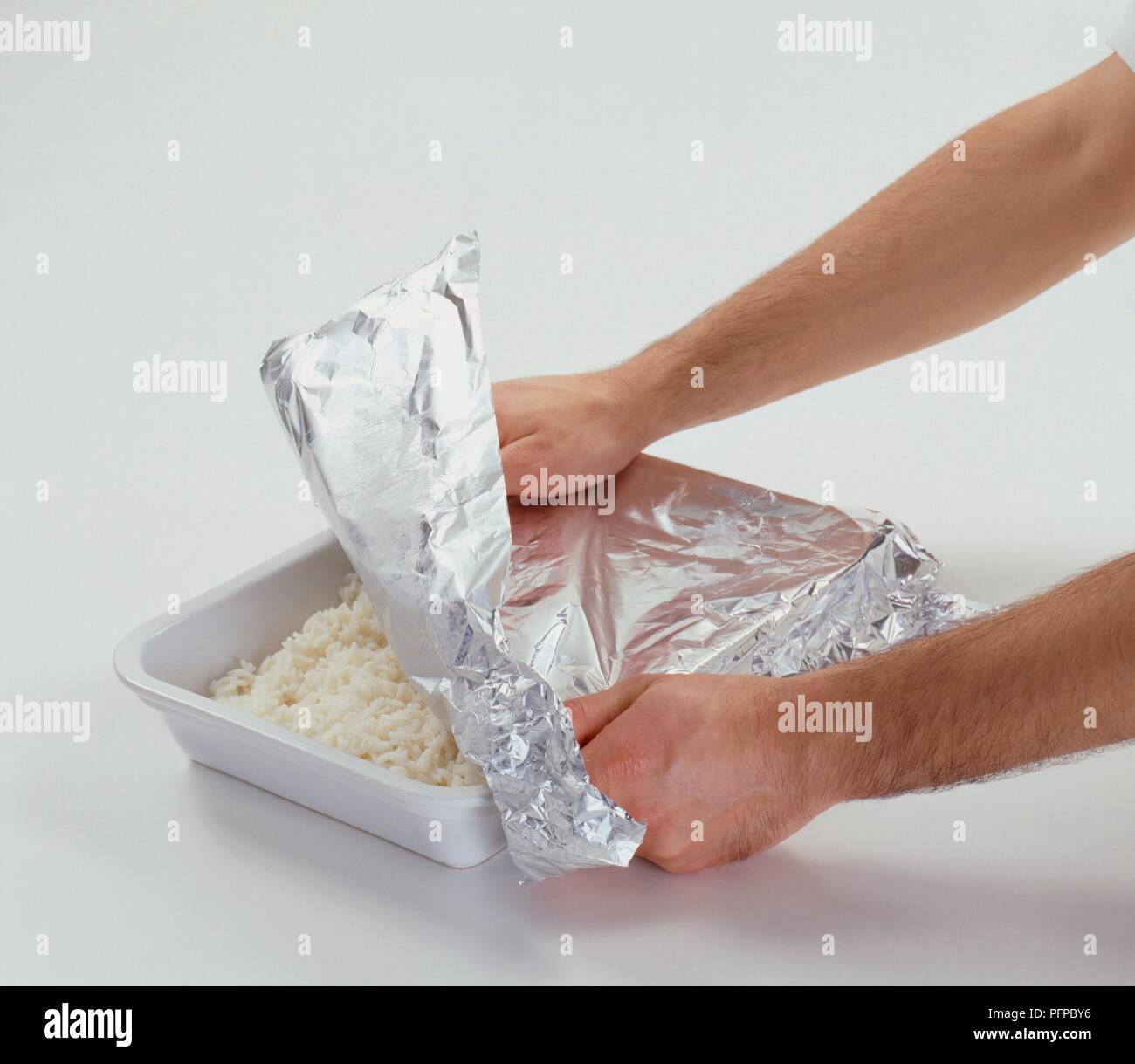 Covering foil hi-res stock photography and images - Alamy