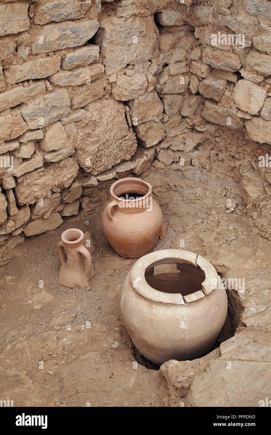 Turkey, near Selcuk, Ephesus, Terrace Houses (Slope Houses), ancient ...