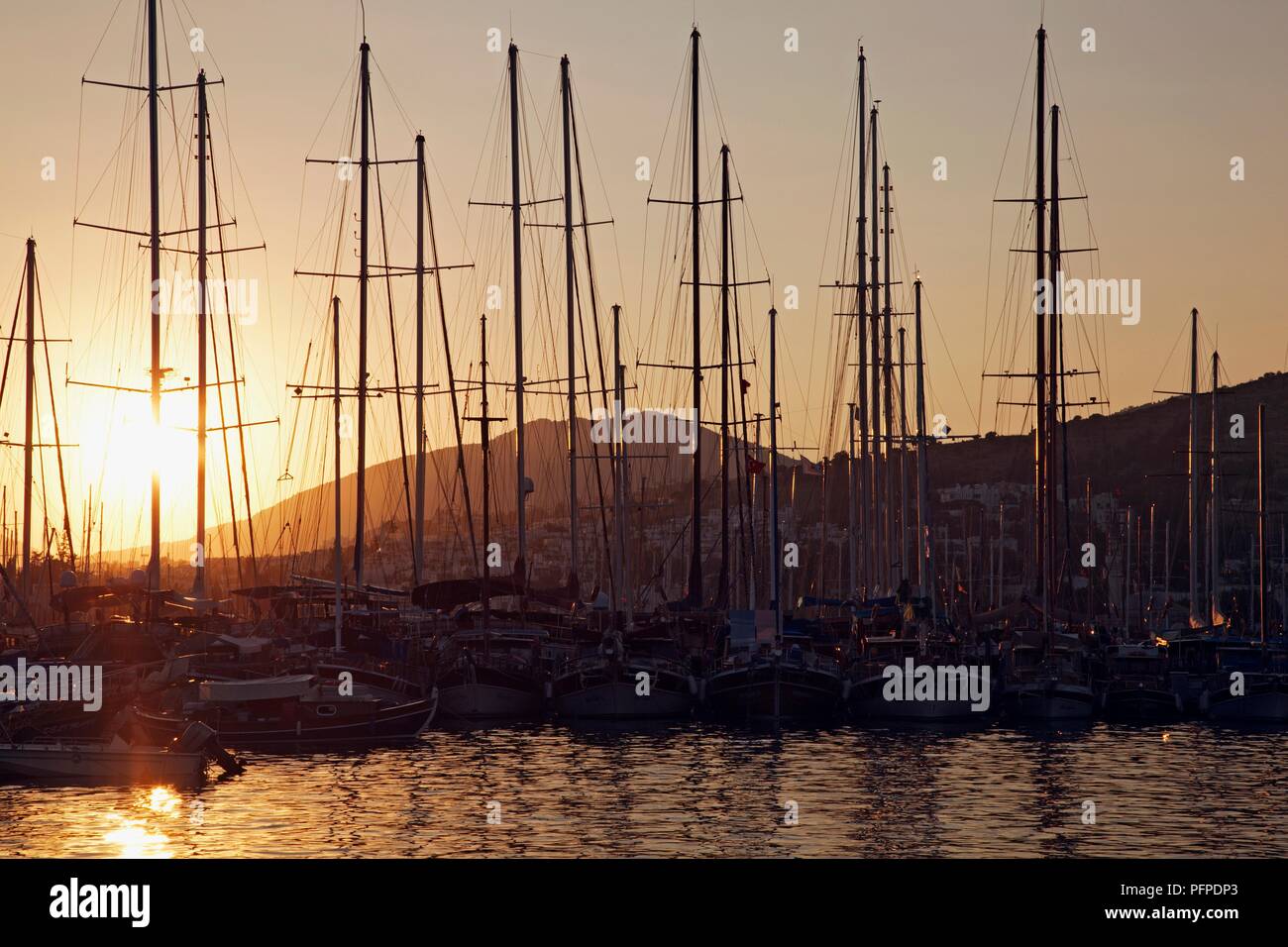 Sunset bodrum hi-res stock photography and images - Alamy