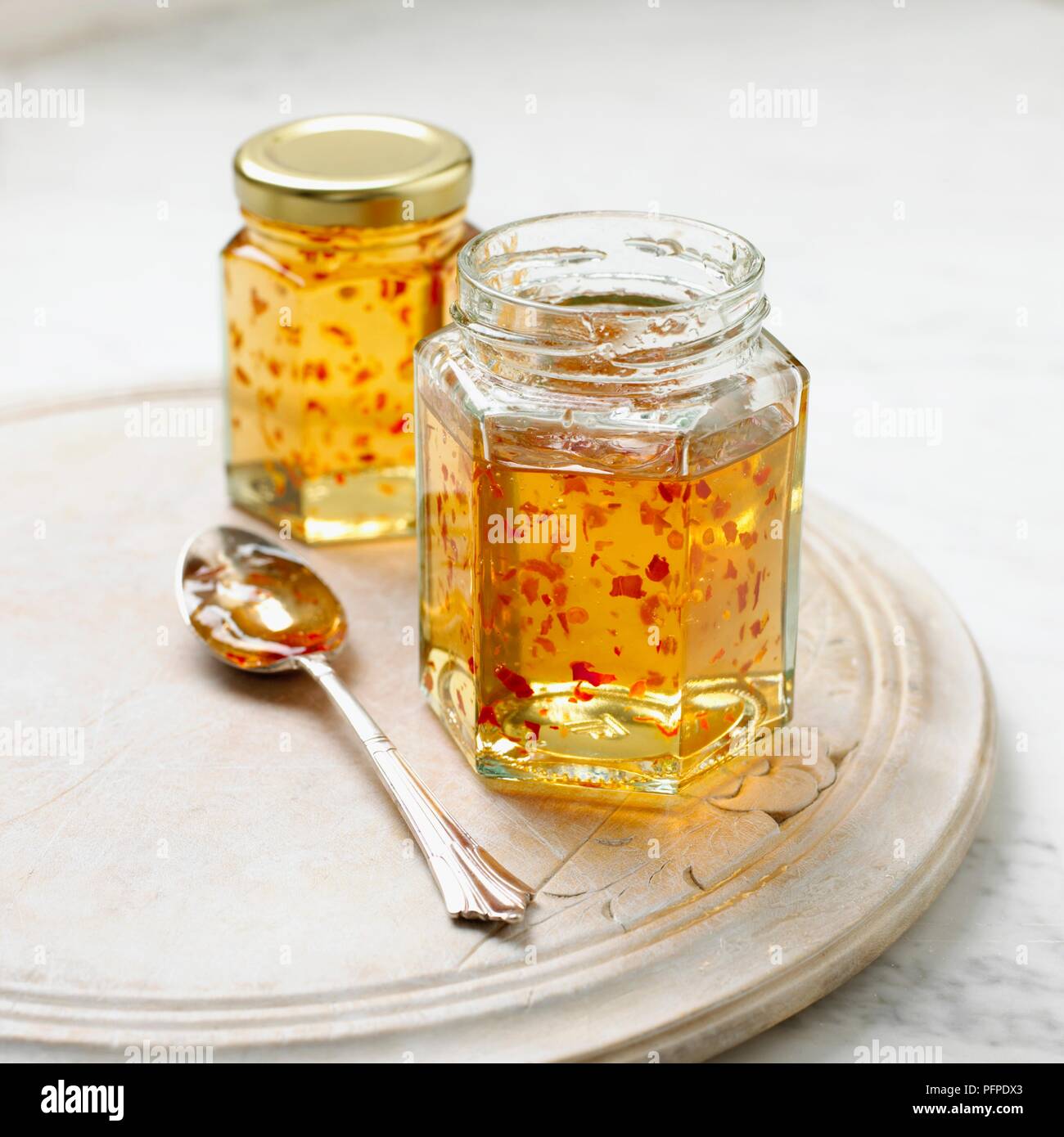 Chilli jelly hi-res stock photography and images - Alamy