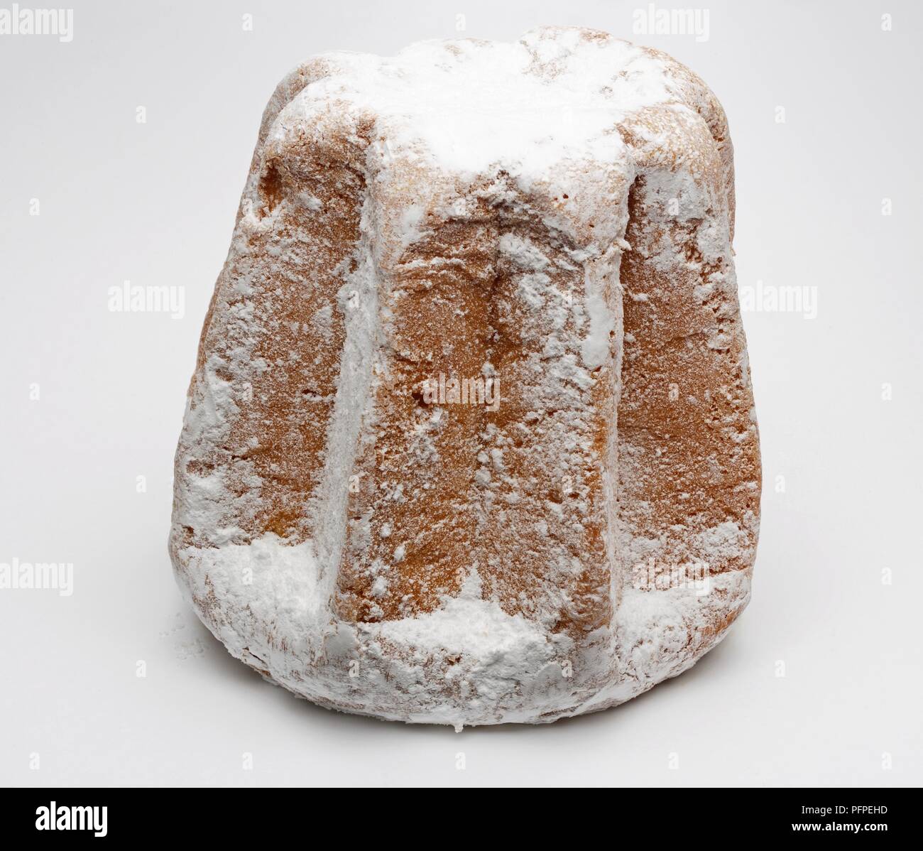 Italian Pandoro bread with icing sugar Stock Photo - Alamy