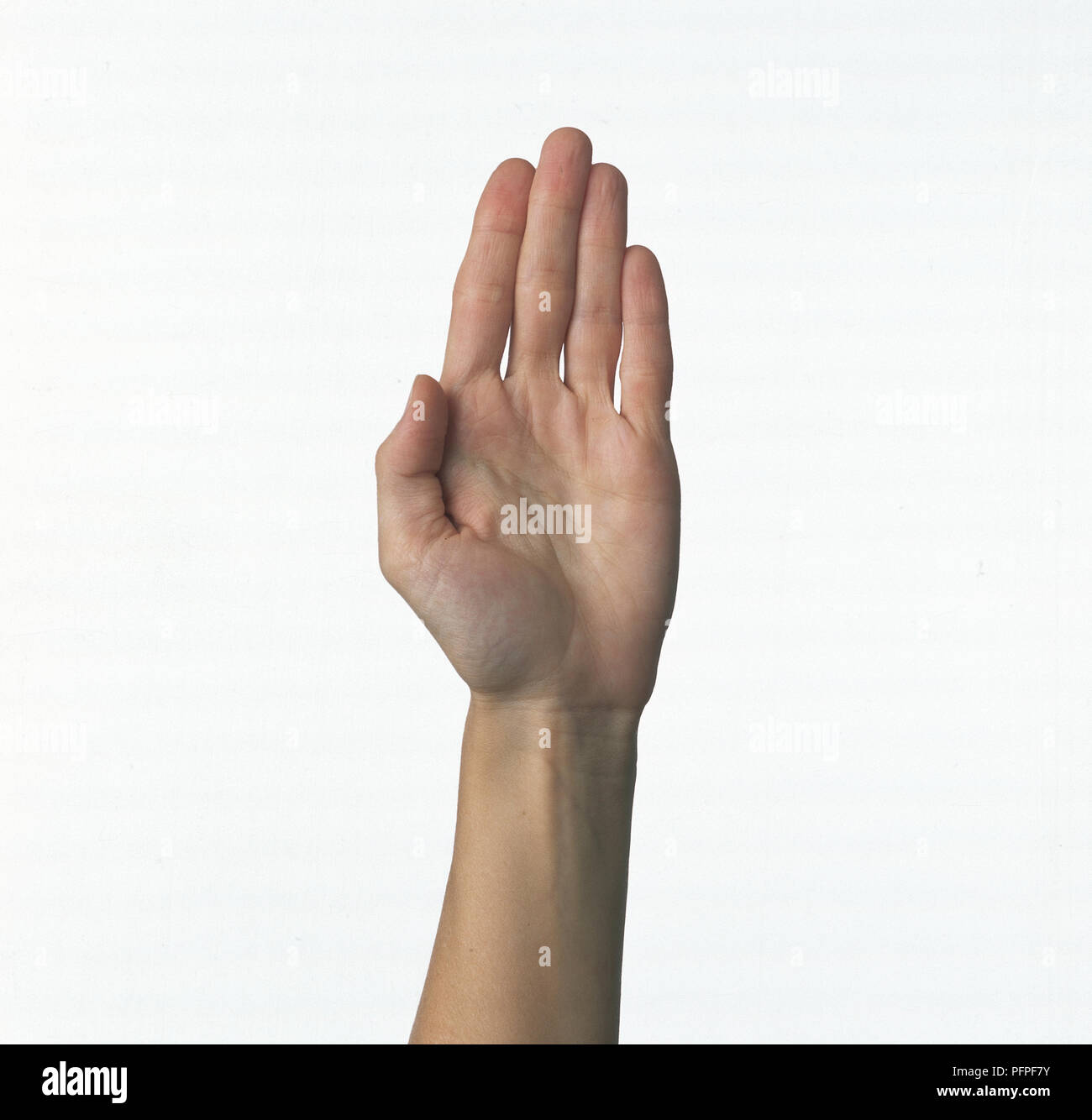 Hand extended for handshake Stock Photo - Alamy