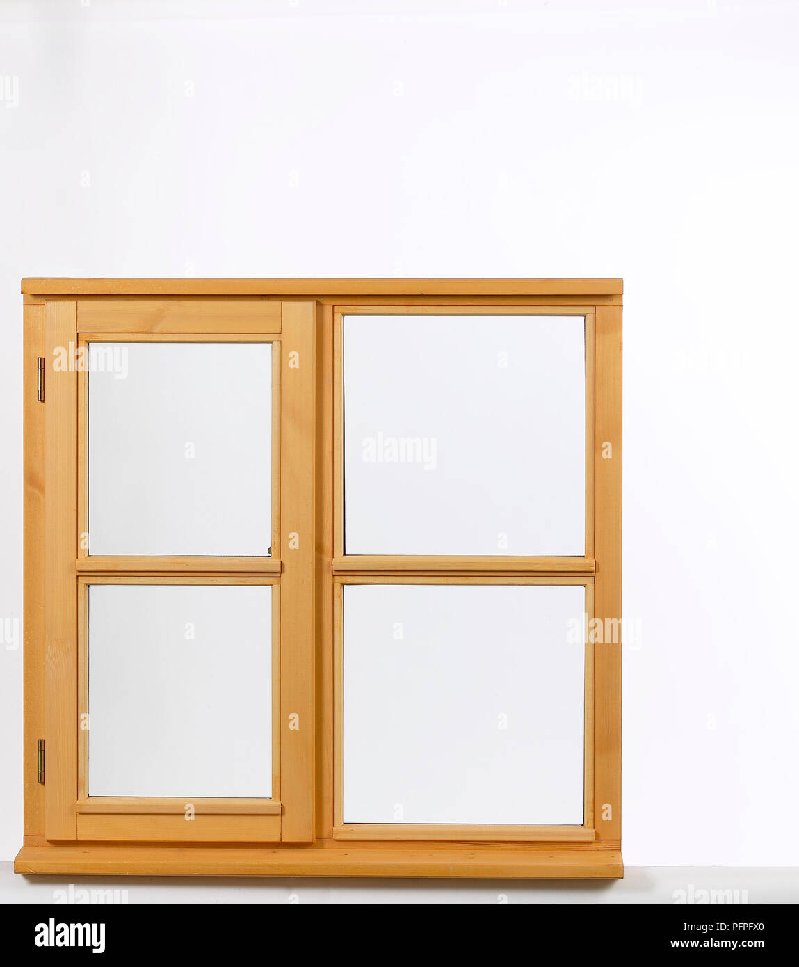 Wooden casement window, outside Stock Photo - Alamy