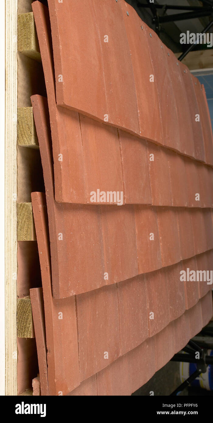 Vertical shot roof tile hi-res stock photography and images - Alamy