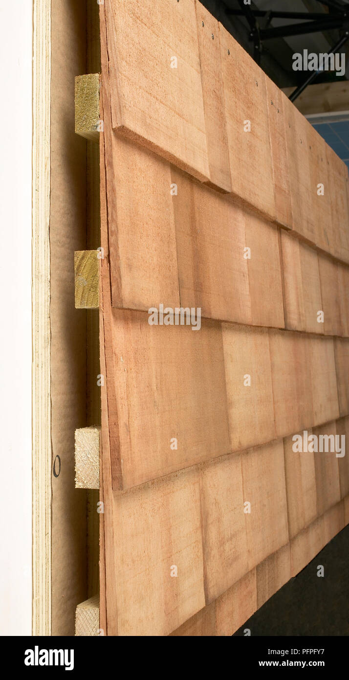 Wood shingle cladding hi-res stock photography and images - Alamy