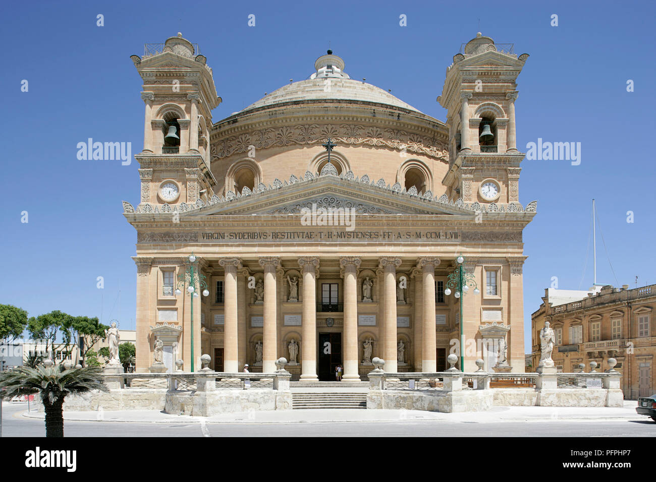 Malta, Mosta, Mosta Dome Stock Photo - Alamy