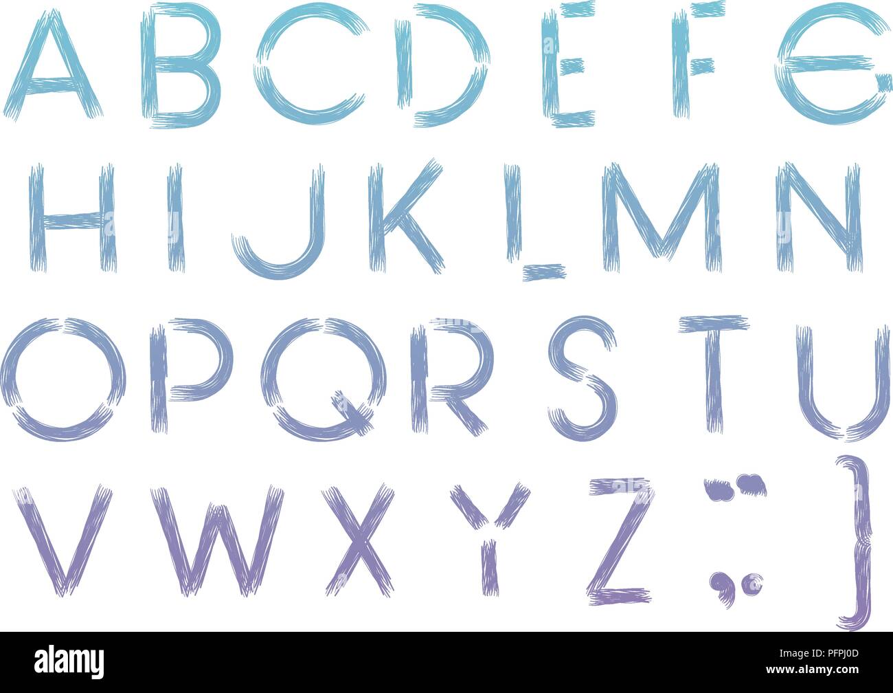 alphabet type font icons Stock Vector Image & Art - Alamy