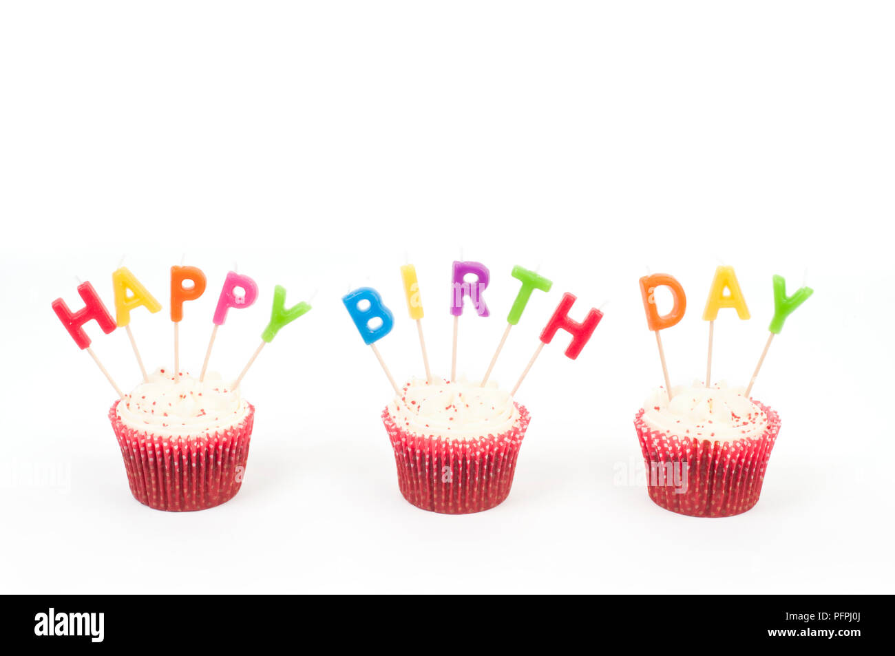 Happy birth day letters Cut Out Stock Images & Pictures - Alamy