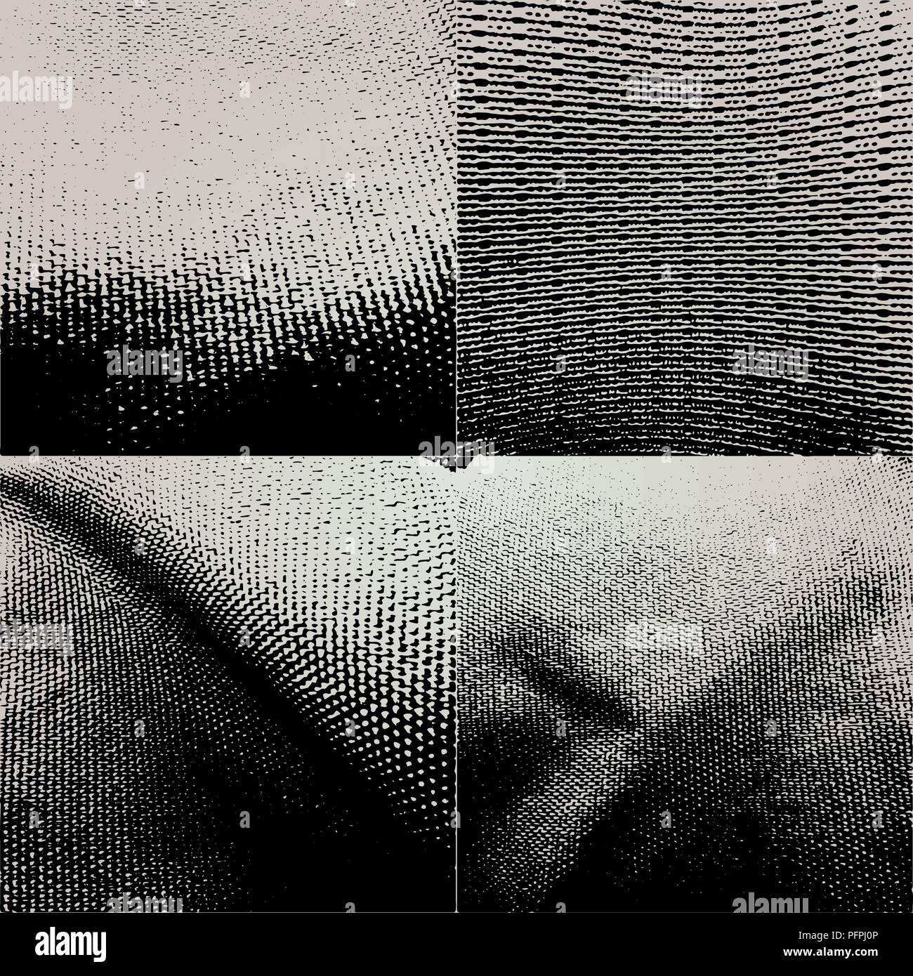 Vector set of grunge textile pattern.Texture background Stock Vector ...