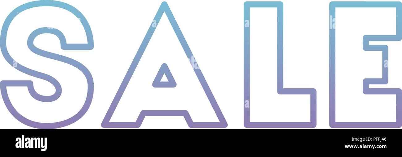 sale message with hand made font Stock Vector Image & Art - Alamy