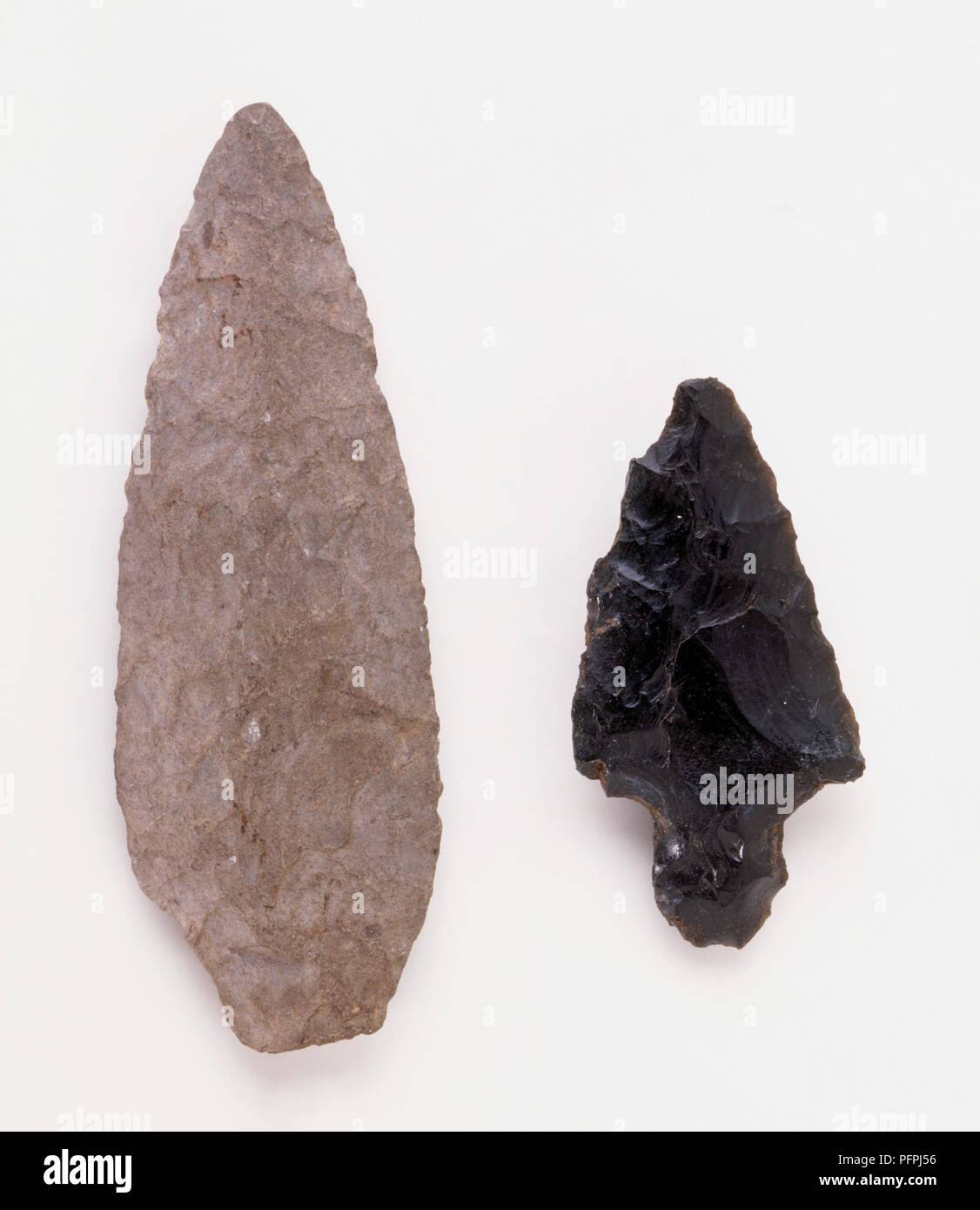 Pre-historic projectile points Stock Photo - Alamy