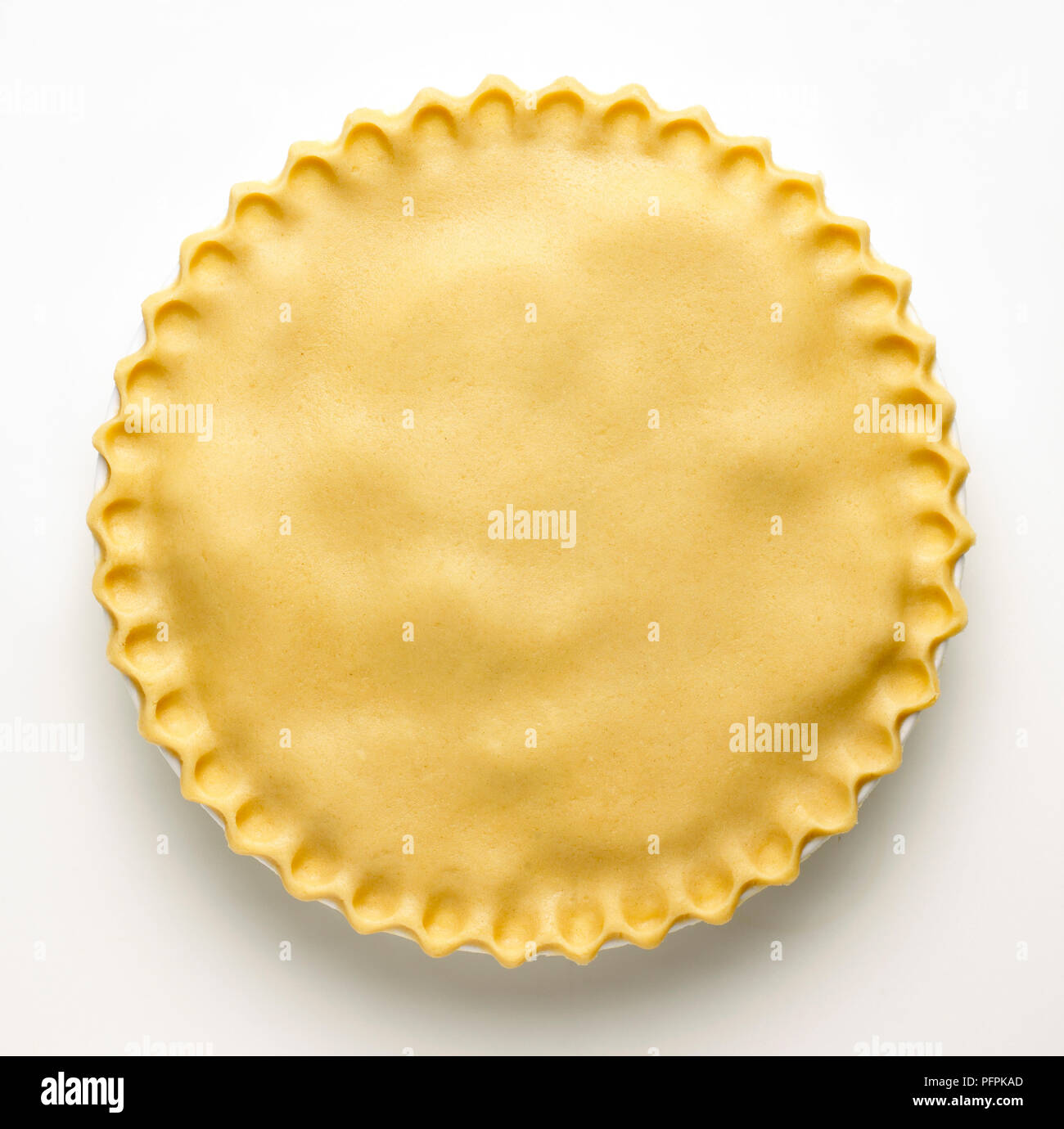 Pie with crimped edge Stock Photo - Alamy