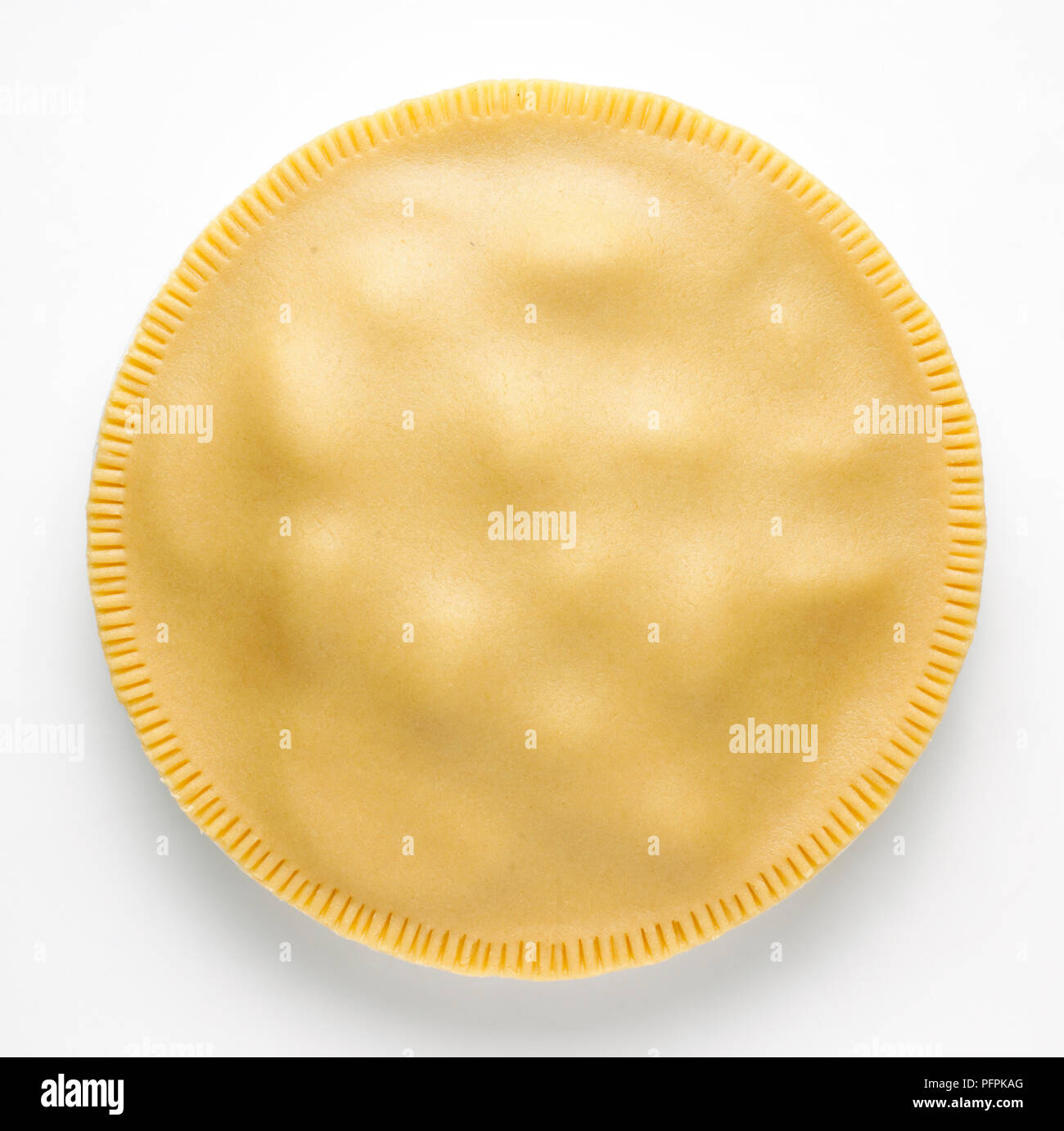 Pie with fork-crimped edge Stock Photo - Alamy