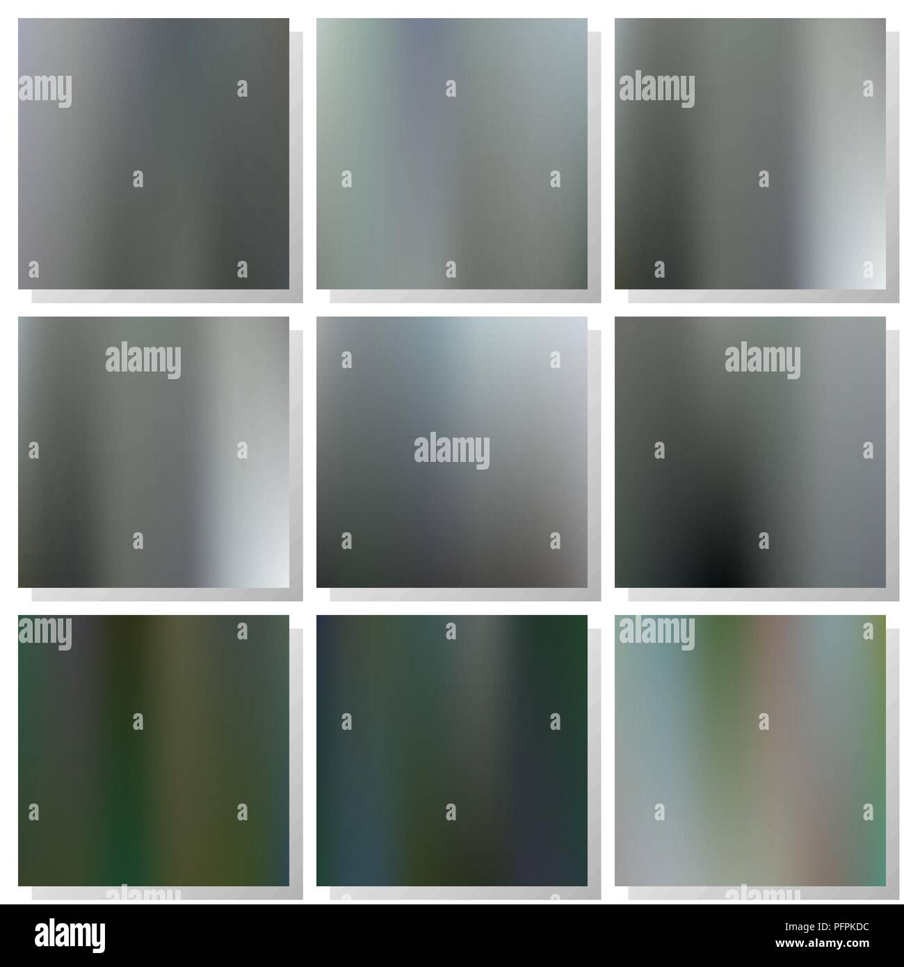 The vector set of dark gradient mesh background Stock Vector Image ...