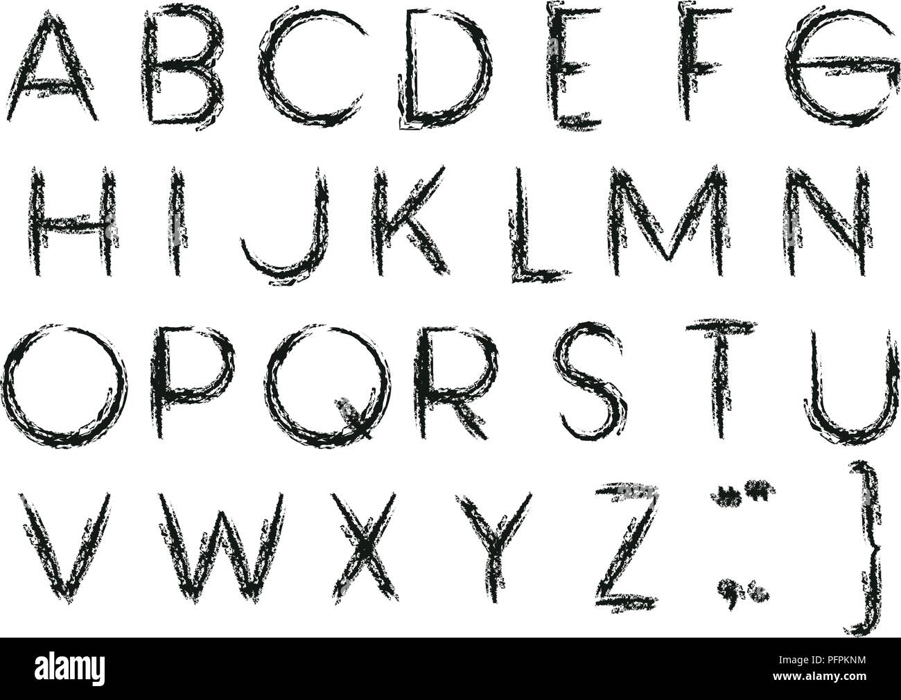 alphabet type font icons Stock Vector Image & Art - Alamy