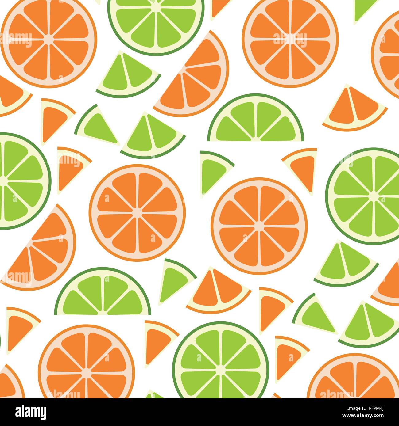 orange and lemon half pattern Stock Vector Image & Art - Alamy