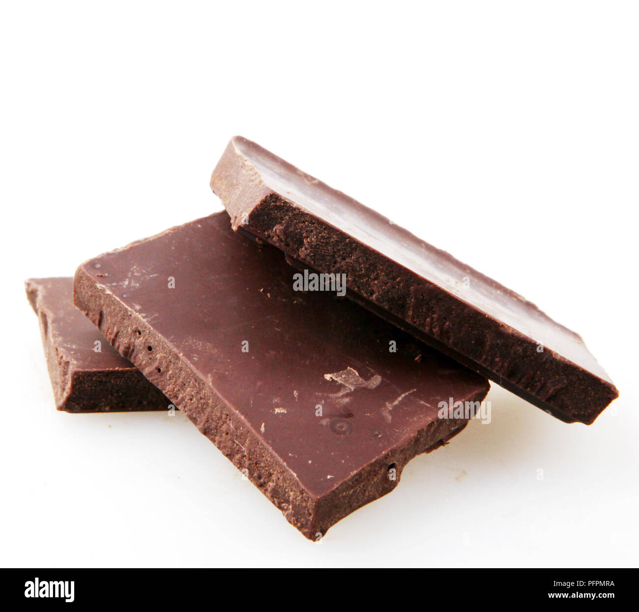 Chocolate isolated on white background Stock Photo - Alamy